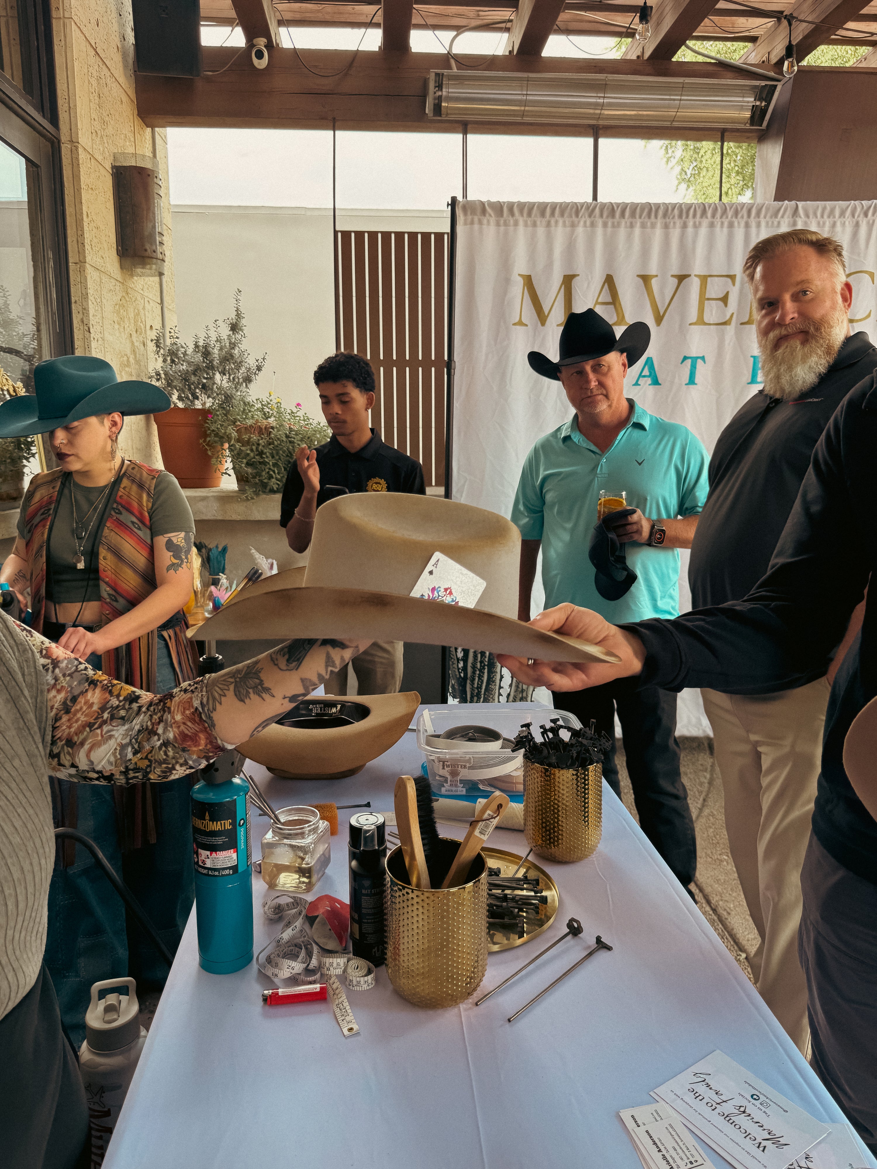 Custom Hat Bar – Mavericks of Scottsdale